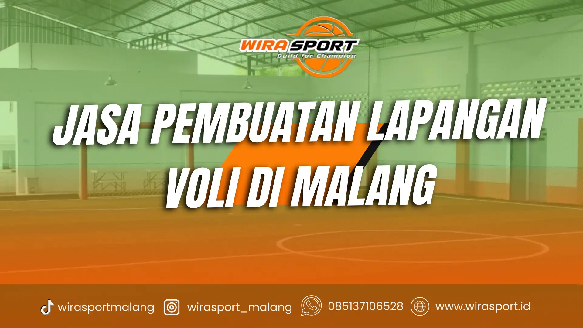 Jasa Pembuatan Lapangan Voli di Malang